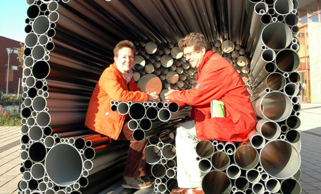 PVC Pipe Pavilion - MaterialDistrict