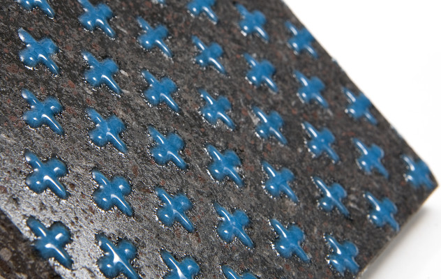 Silk screen printed lava stone - MaterialDistrict