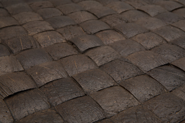 Coconut mosaic panels - MaterialDistrict