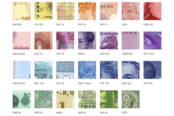 The Colour of Money: New Fabrics, Old Banknotes - MaterialDistrict