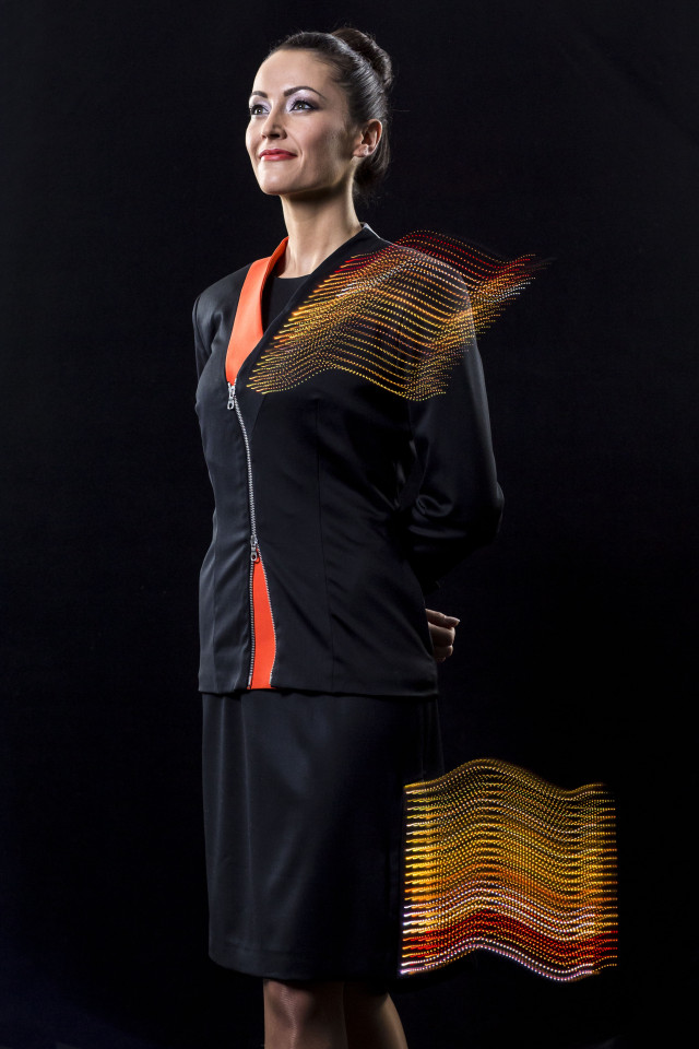 Trendsetters: Light-Up Smart Uniforms for easyJet 3 - MaterialDistrict