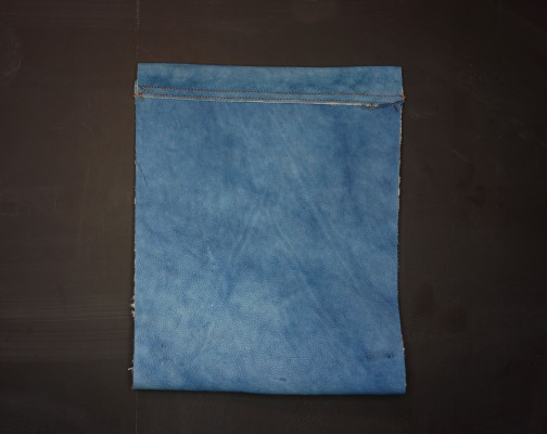 Indigo leather - MaterialDistrict