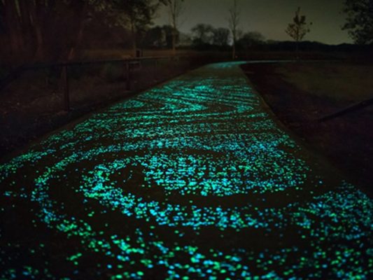 Illuminating Innovation of Glow-in-the-Dark Cement - MaterialDistrict