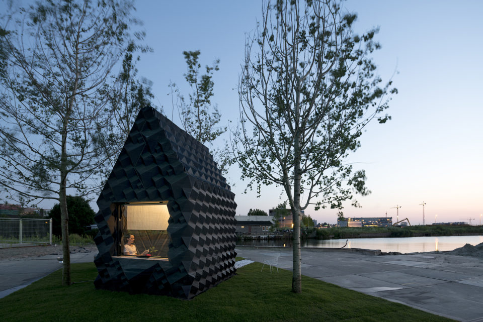Amsterdam's 3D Printed Cabin - MaterialDistrict