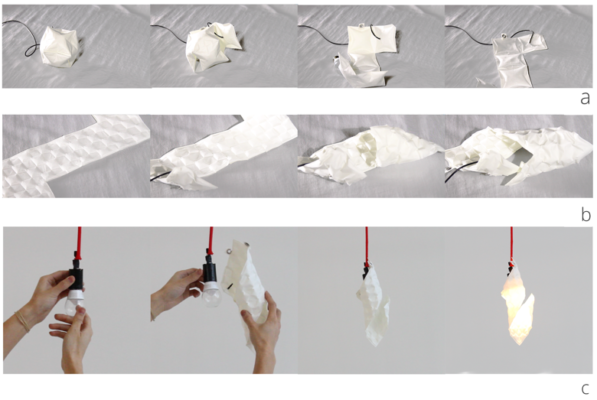 AeroMorph: inflatable self-folding origami - MaterialDistrict