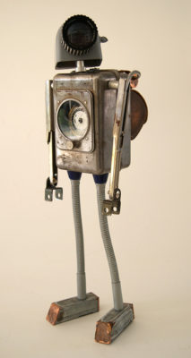 Robots made from recycled parts from old appliances - MaterialDistrict