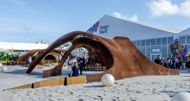 3D printed structure made with bamboo-reinforced compounds ...