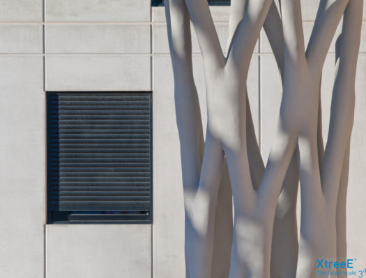 Complex concrete column made using 3D printed formwork - MaterialDistrict