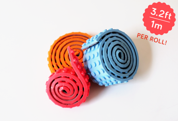 Nimuno Loops: tape that makes anything Lego compatible - MaterialDistrict
