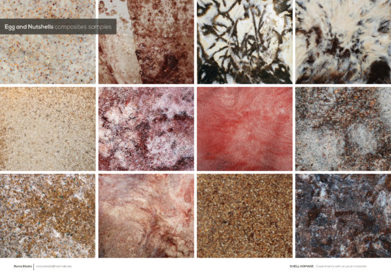 Shell Homage: bioplastic made from eggshells and nutshells ...