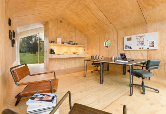 Wikkelhouse: Tiny house made of cardboard - MaterialDistrict