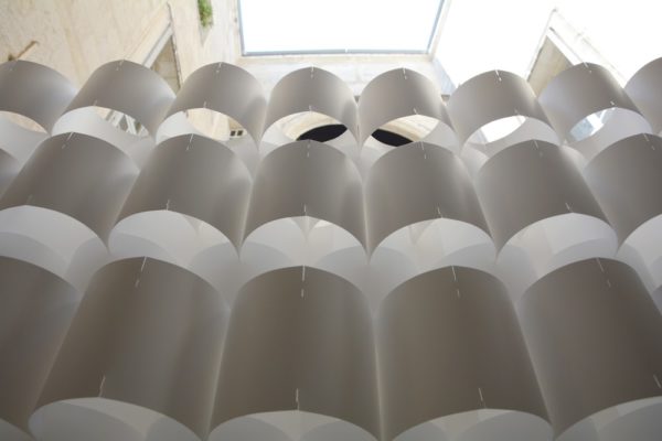 Building with paper tubes - MaterialDistrict