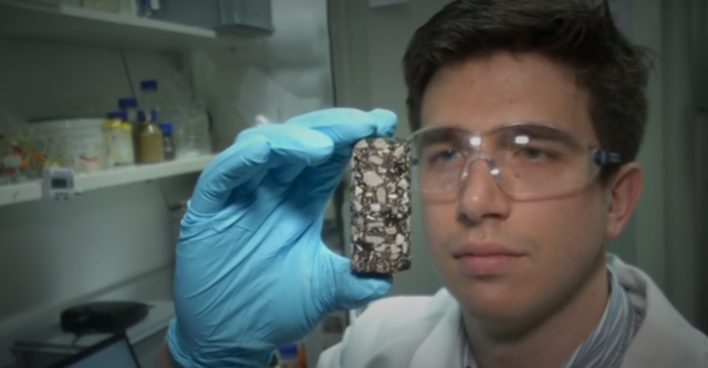 Self-healing asphalt can repair itself using a magnetic field ...