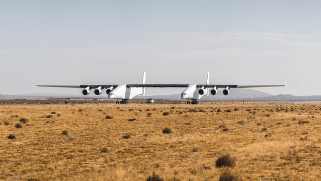 The Stratolaunch aircraft is the largest composite plane ever built ...