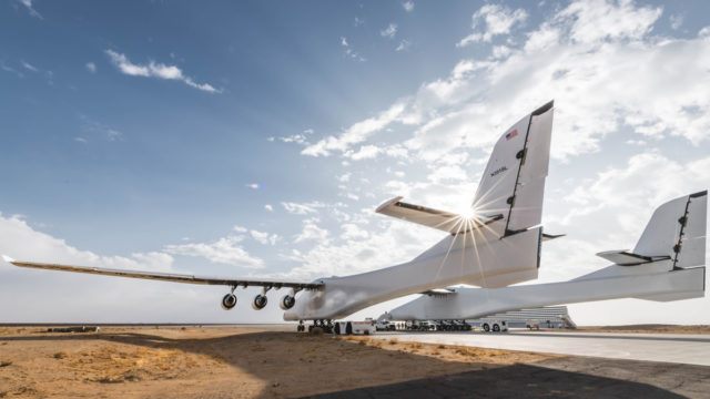 The Stratolaunch aircraft is the largest composite plane ever built ...