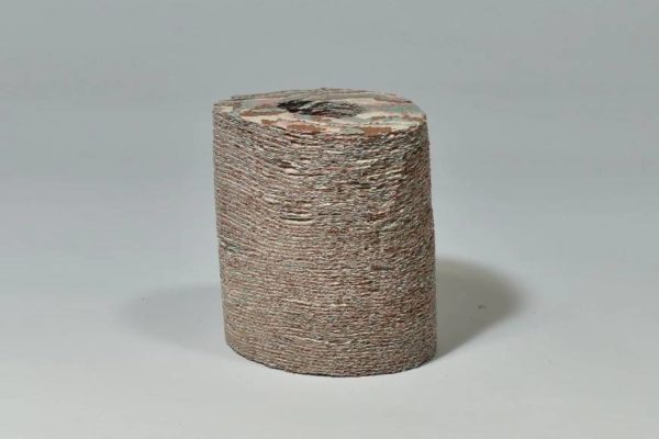 Tissue paper & clay ceramics - MaterialDistrict