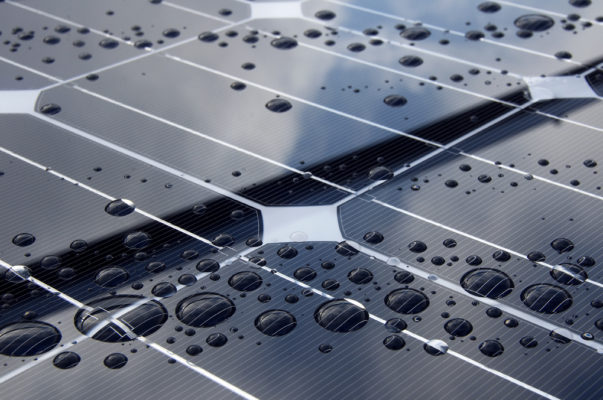 New solar panel generates energy from raindrops - MaterialDistrict