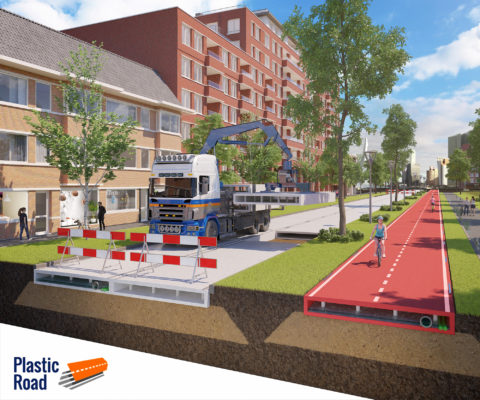 The world's first bicycle path from recycled plastic - MaterialDistrict