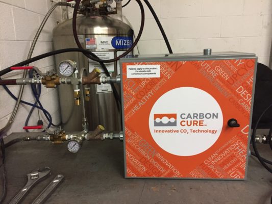 CarbonCure injects CO2 into concrete to sequester it forever ...