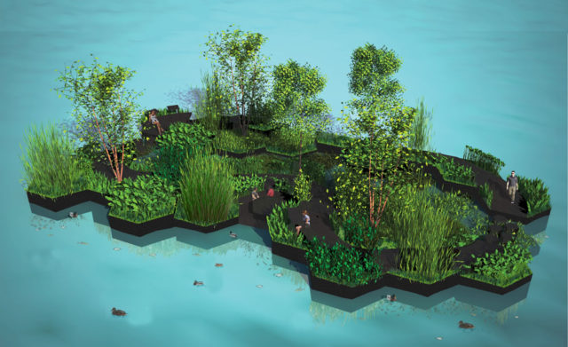 Prototype floating Recycled Park opened - MaterialDistrict