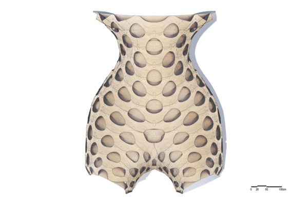 Sewn Timber Shell uses sewing to create a wooden structure ...