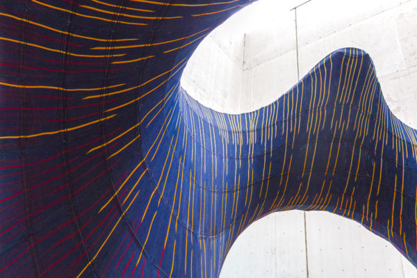 KnitCandela is a thin concrete shell made with knitted formwork ...