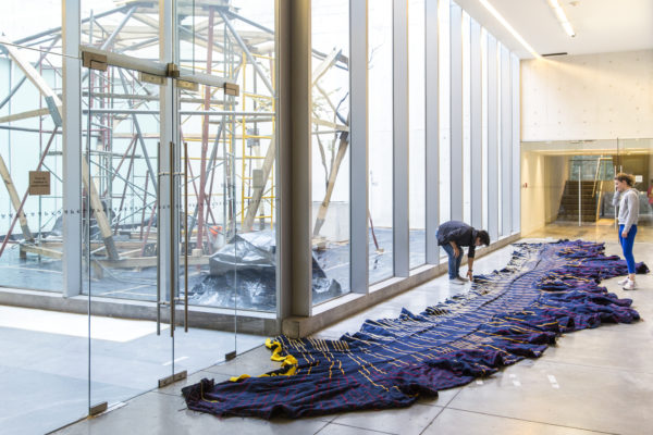 KnitCandela is a thin concrete shell made with knitted formwork ...