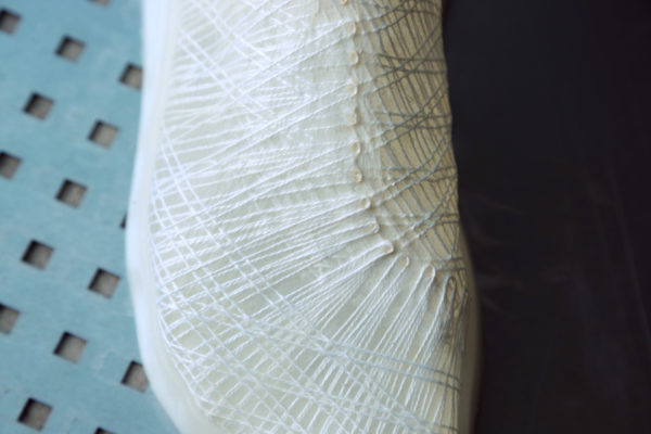 A shoe grown using microbial weaving - MaterialDistrict