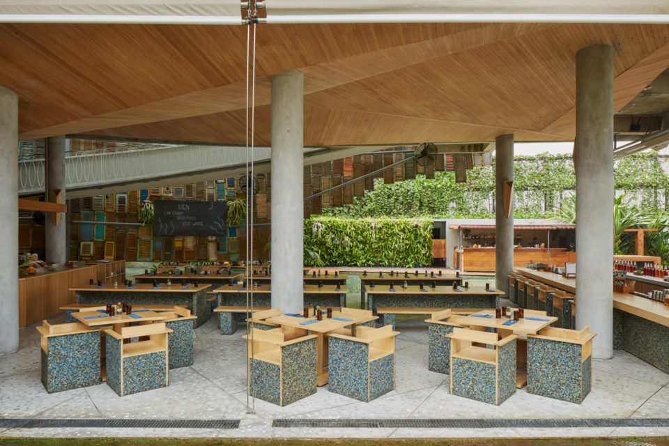 Indonesia’s first zero waste restaurant is built with recycled ...