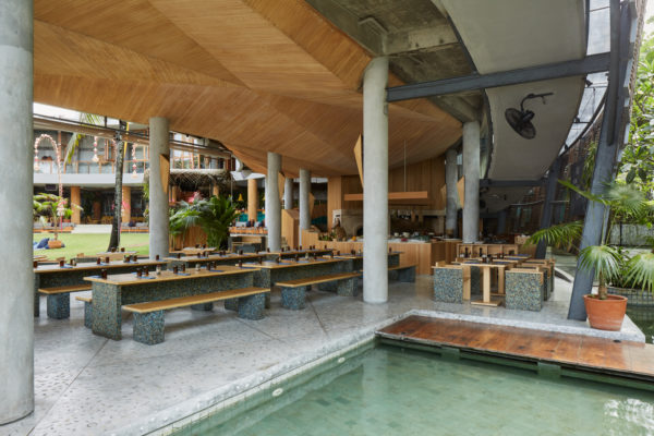 Indonesia’s first zero waste restaurant is built with recycled ...