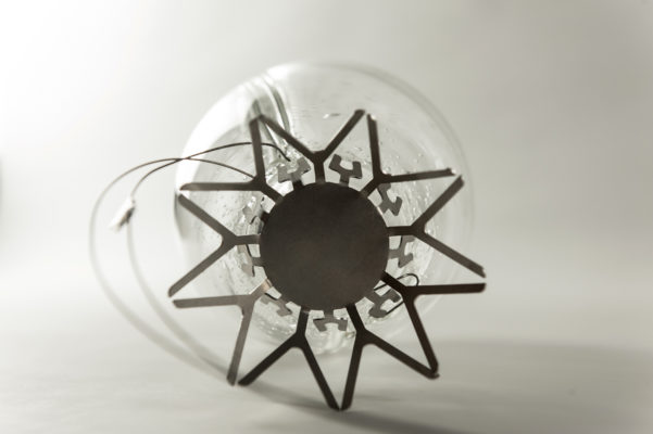 Lights made of conductive glass - MaterialDistrict