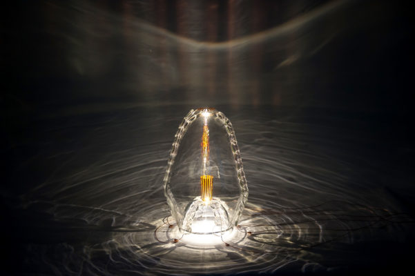 Lights made of conductive glass - MaterialDistrict