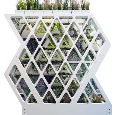 A building façade with integrated butterfly sanctuary - MaterialDistrict