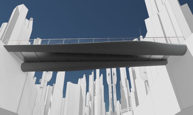 A bridge made of reused wind turbine blades - MaterialDistrict
