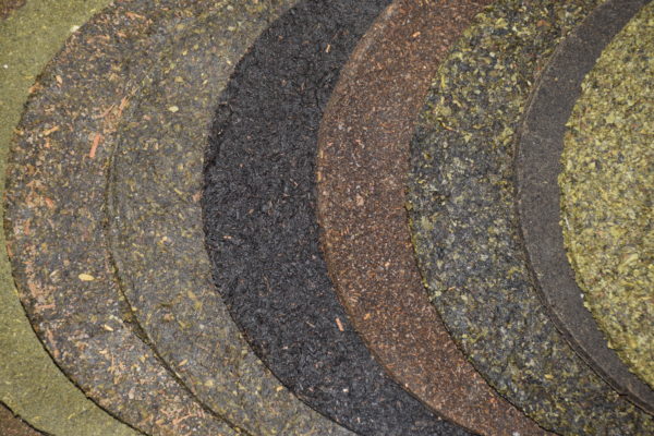 A biodegradable clay material made of tea waste - MaterialDistrict