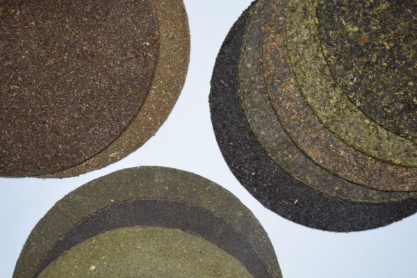 A biodegradable clay material made of tea waste - MaterialDistrict