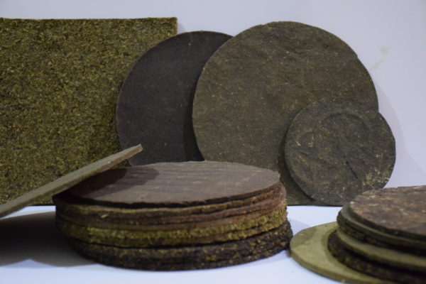 A biodegradable clay material made of tea waste - MaterialDistrict