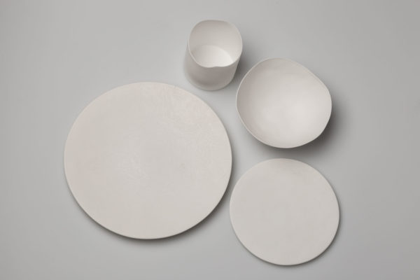 Tableware made from grass-fed waste bones - MaterialDistrict