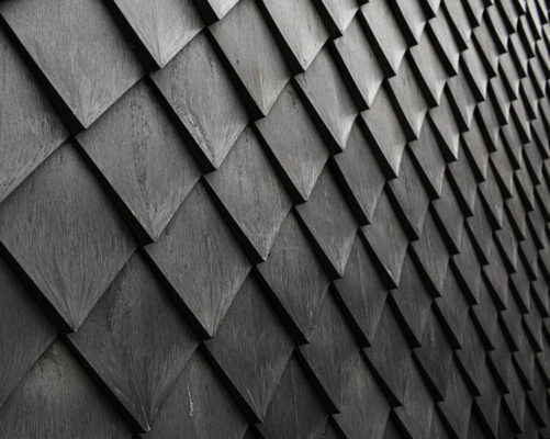 Façade cladding made of 100 per cent recycled plastic - MaterialDistrict
