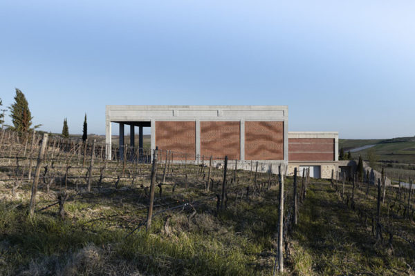 A semi-transparent brick façade made with augmented bricklaying ...