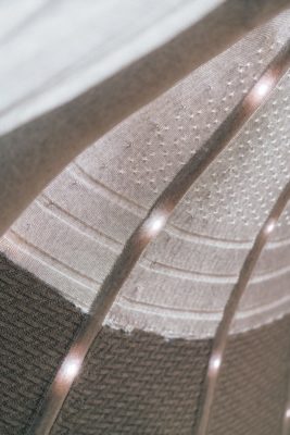 A 3D knitted structure with integrated lights - MaterialDistrict