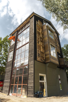 A tower made of 99% reclaimed materials - MaterialDistrict