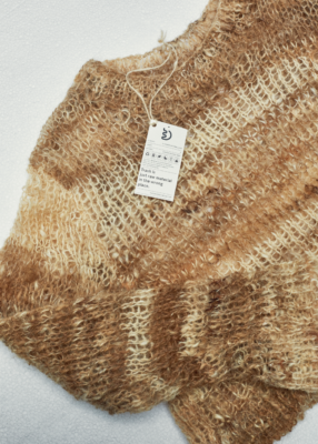 A sweater made from human hair - MaterialDistrict