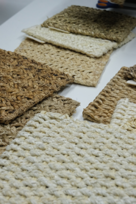 HANDMADE NATURAL RUGS - MaterialDistrict
