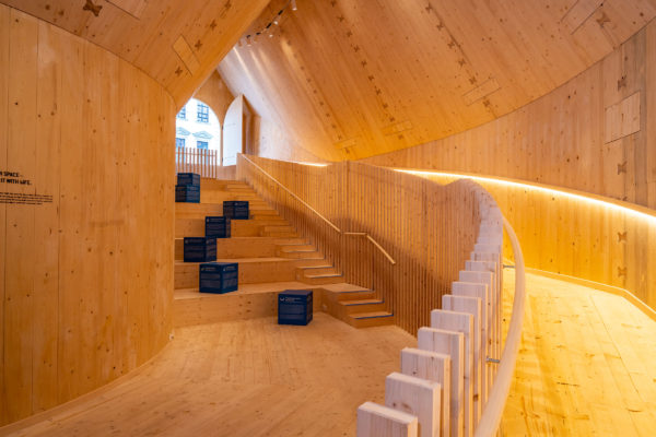 A CLT pavilion to celebrate 500 years of social housing - MaterialDistrict