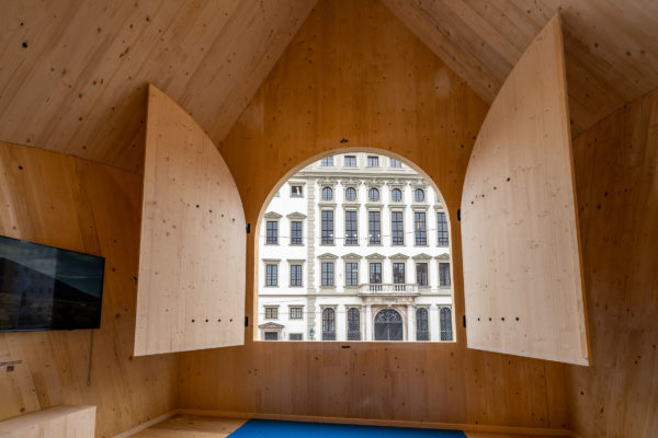 A CLT pavilion to celebrate 500 years of social housing - MaterialDistrict