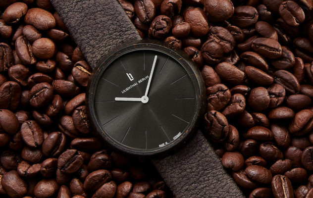 A watch made of coffee grounds - MaterialDistrict