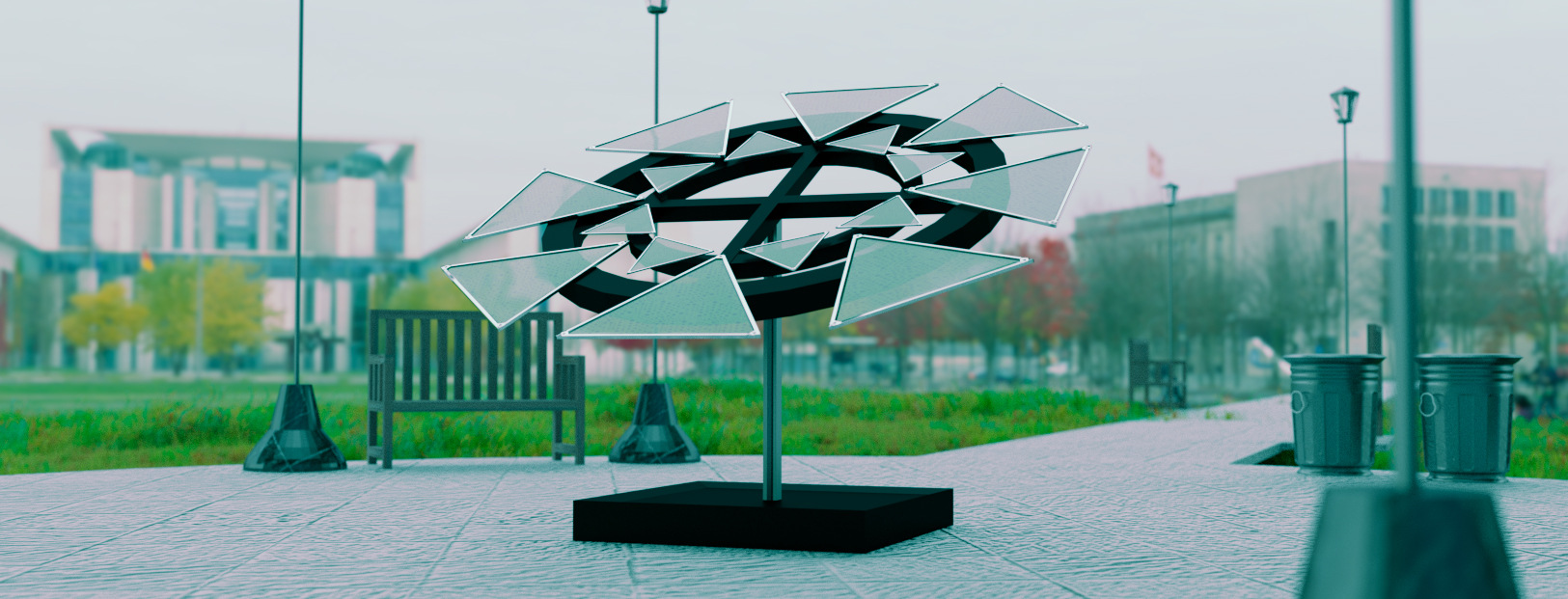 Electricity-generating and CO2-absorbing bio-panels - MaterialDistrict