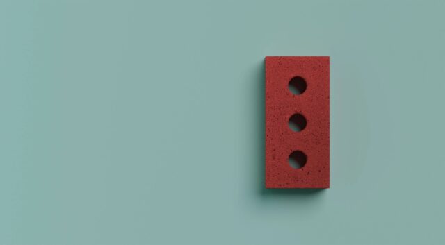 A brick made of recycled construction waste - MaterialDistrict