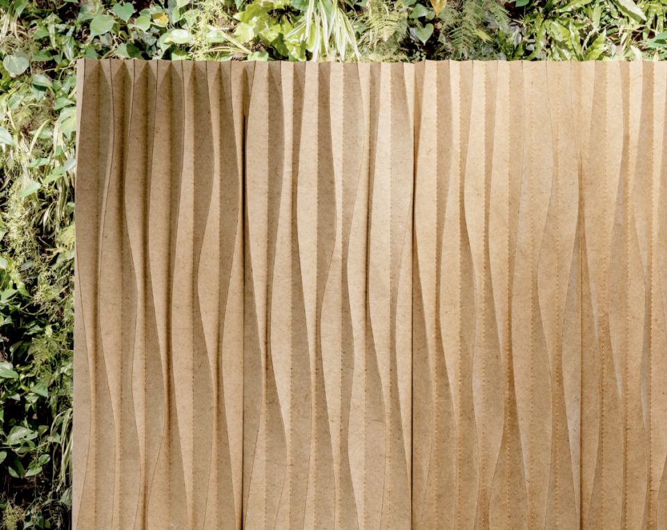 Biofold acoustic panel - MaterialDistrict
